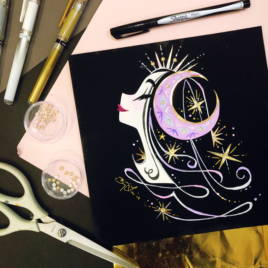 Celeste Print - Etsy