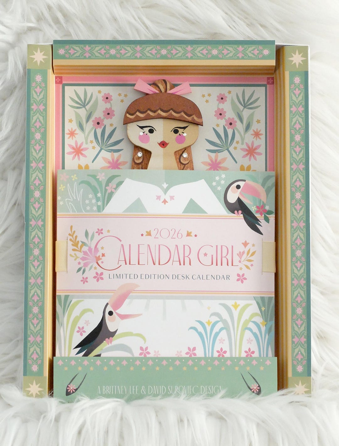 2026 Calendar Girl #196 of 300 - Redhead With Bow - Etsy Australia