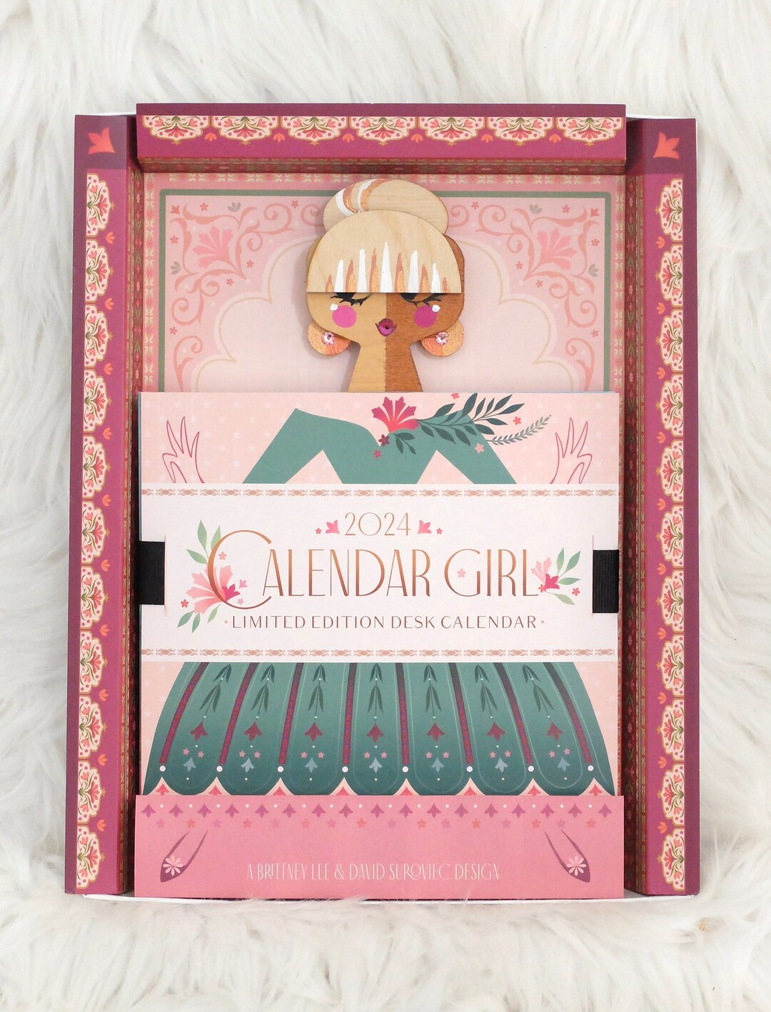 2024 Calendar Girl 152 of 500 Blonde With Earrings - Etsy