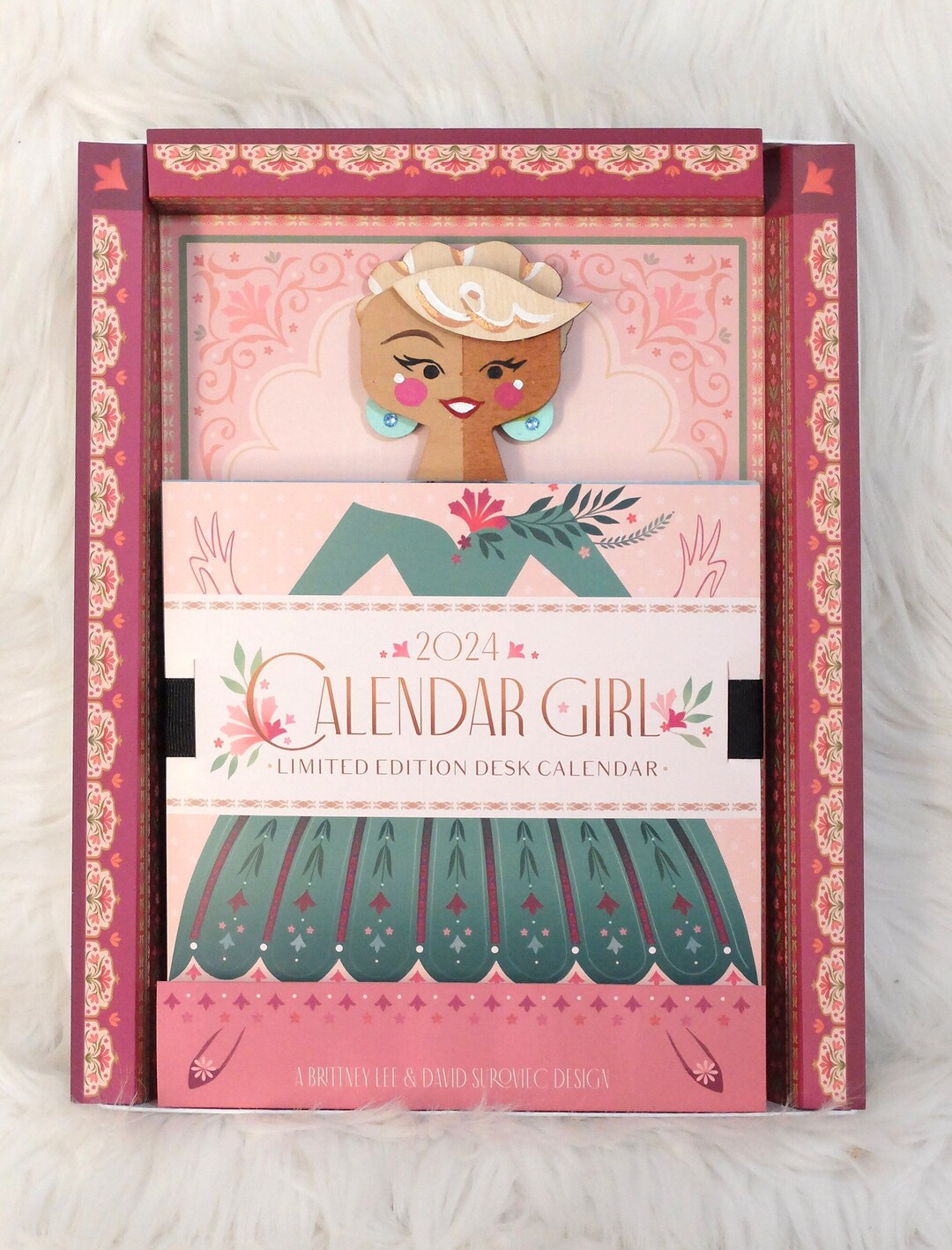 2024 Calendar Girl 369 of 500 Blonde With Earrings - Etsy