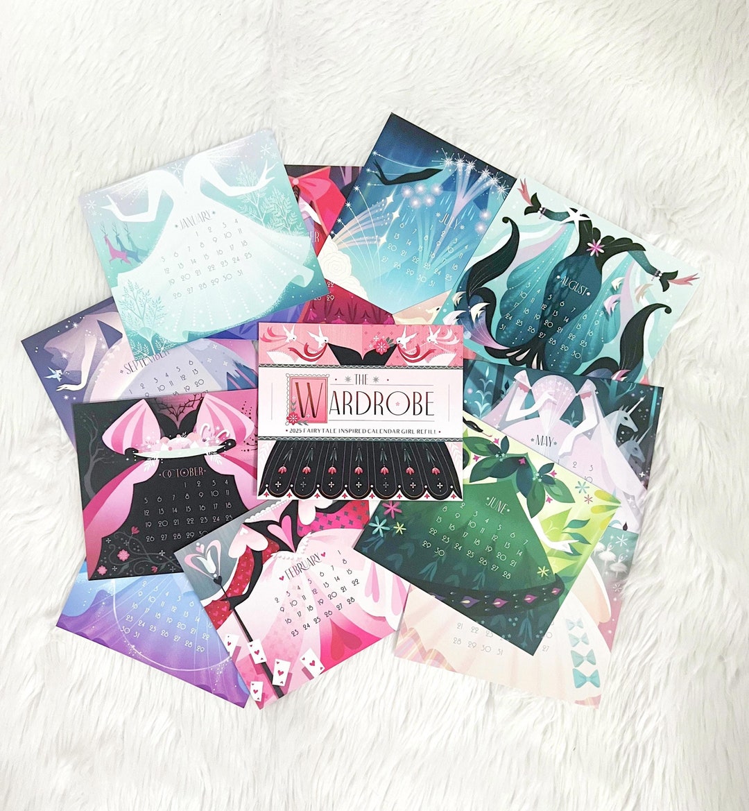 2025 Wardrobe Refill Pack - GIRL NOT INCLUDED - Etsy