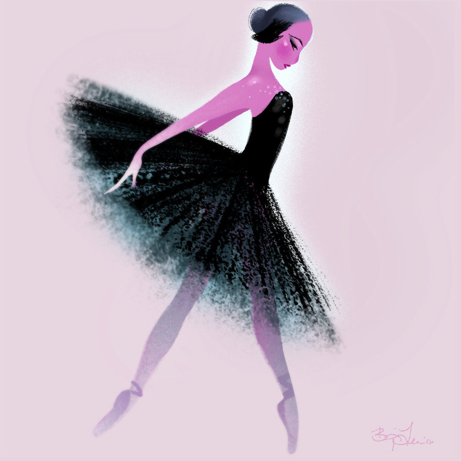Odille Print - Etsy