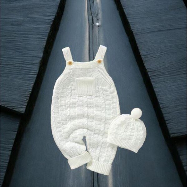 Baby Knit Romper - Etsy