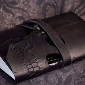 Grimoire, Necronomicon, Personalized Leather Notebook, Book of the Dead ...