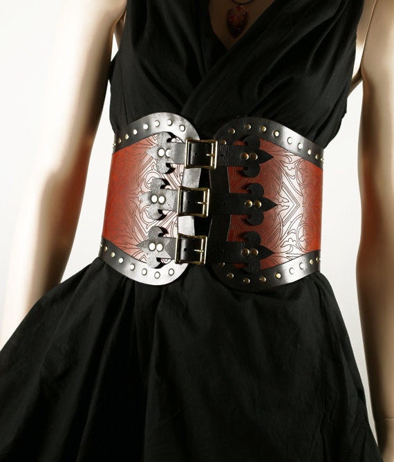 Items Similar To Medieval Corset Medieval Belt Waist Cincher Corset
