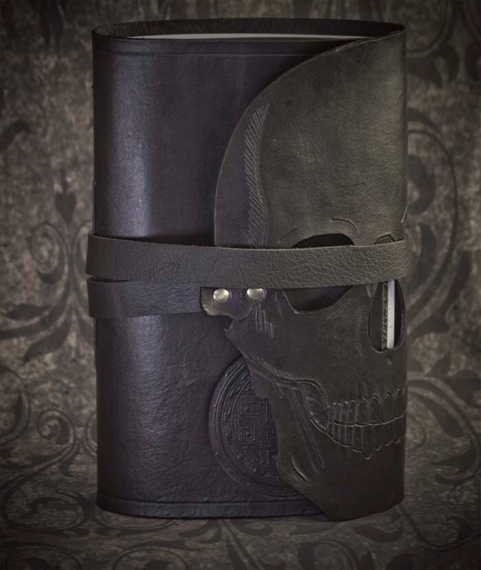 Grimoire Necronomicon Personalized Leather Notebook Book of - Etsy