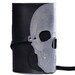 Silver Skull Journal, Skull Journal, Silver Skull, Personalized Leather ...