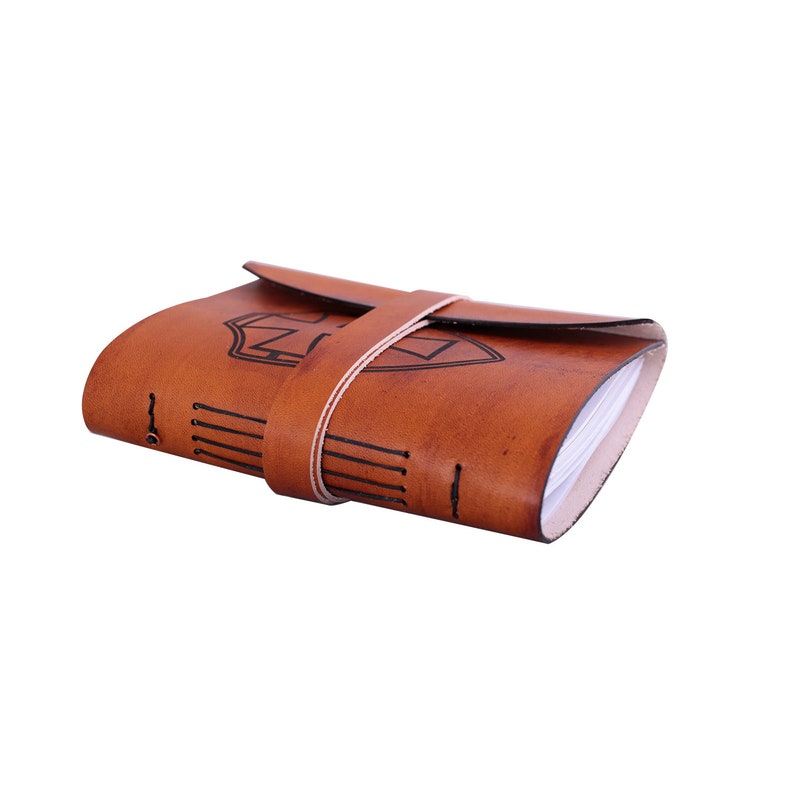 Templar Journal Customized Journal Antiqued Leather - Etsy