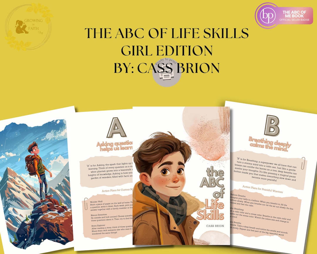 The ABC of Life Skills Boy Edition Digital File - Etsy