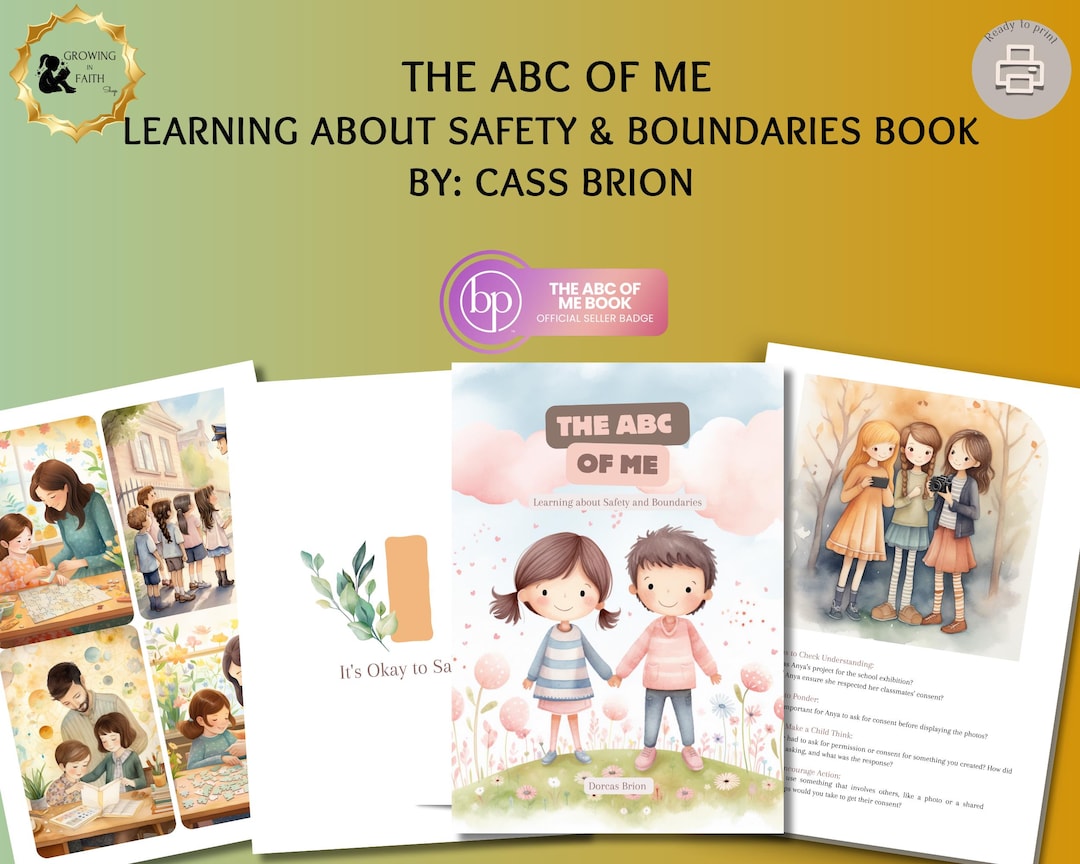 The ABC of Me: Safety and Boundaries Guide for Kids Digital & Print ...