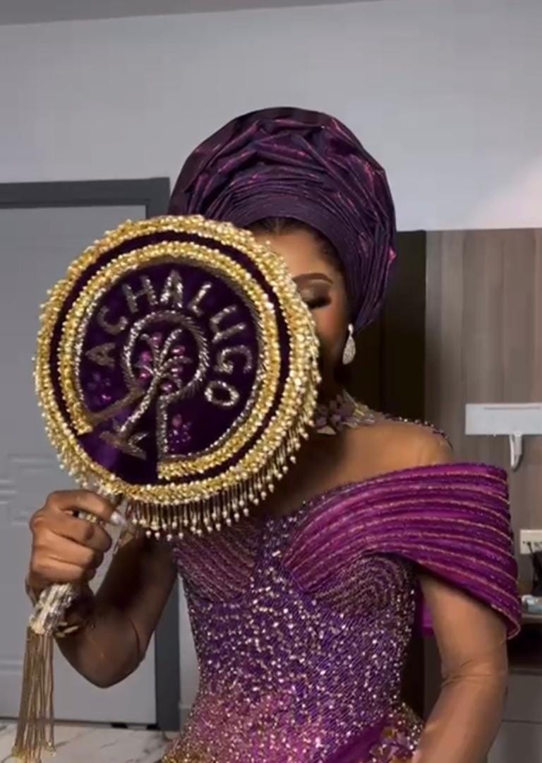 Handmade African Bridal Fan, Wedding Accessory - Etsy