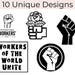 Worker's Rights SVG Pack - Digital Prints - Etsy