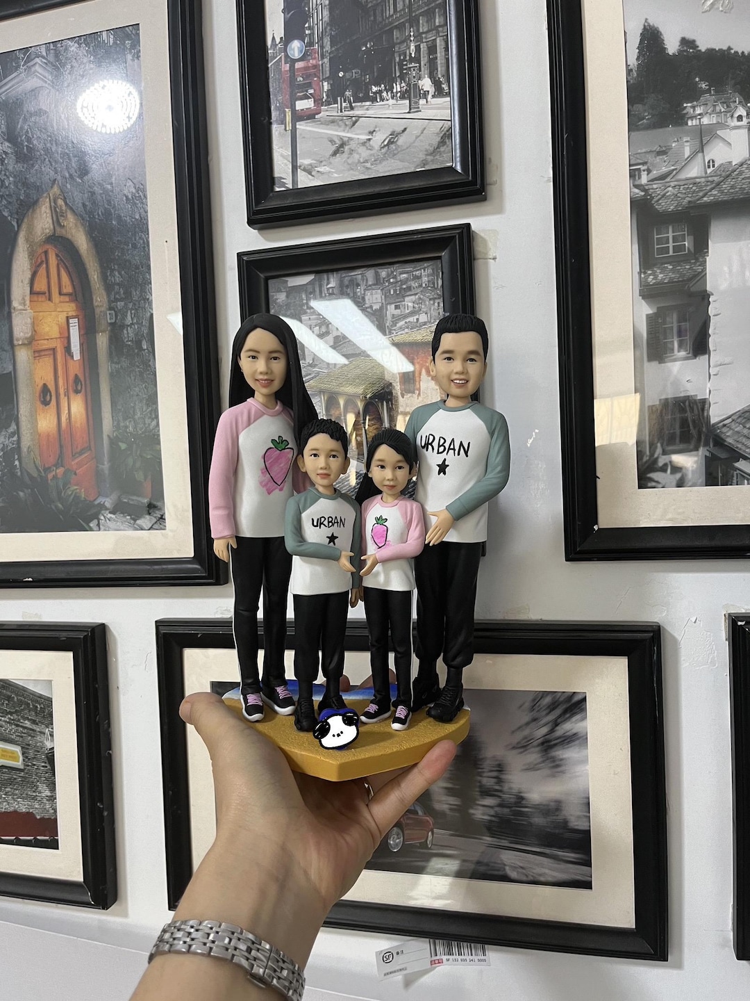 Personalize Family Figurine, Friends Bobblehead, Group Figurine, 3D ...