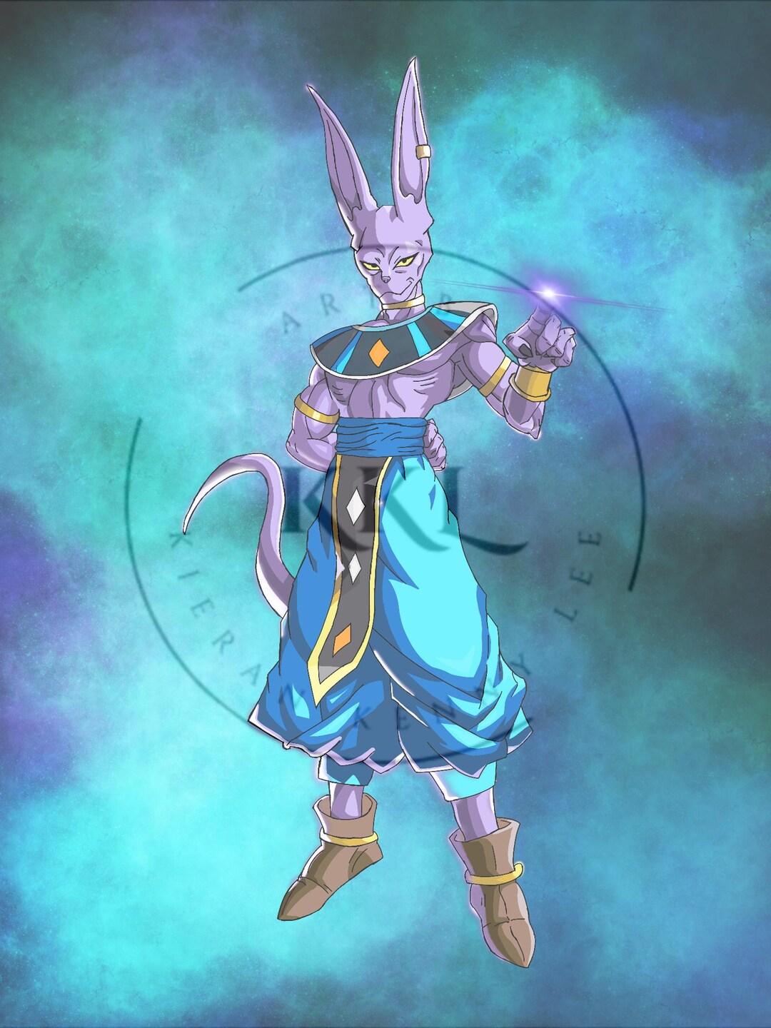 Beerus the Destroyer - Etsy