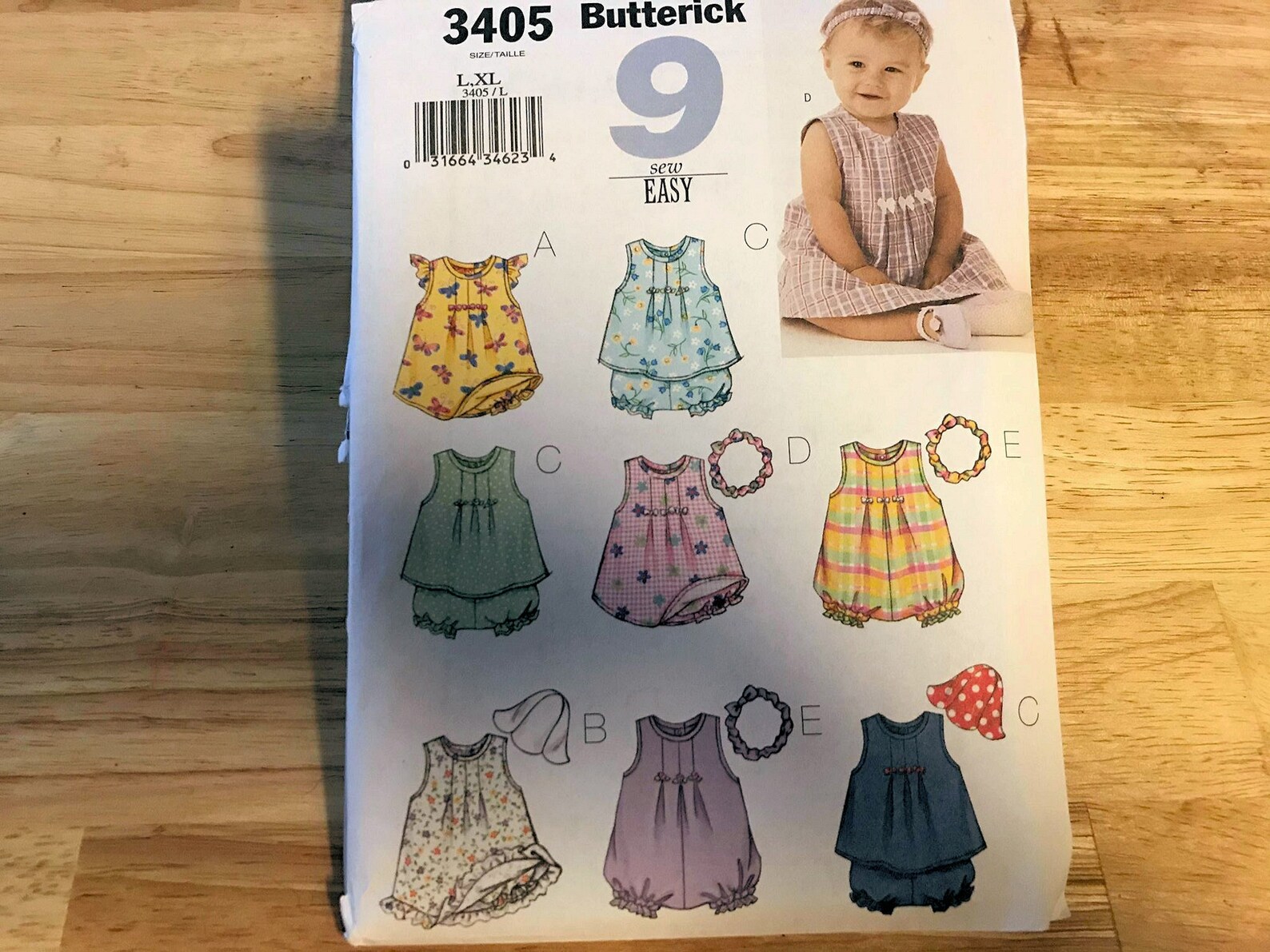 Butterick Toddlers Easy Sewing Pattern 3405 Dresses Jumpsuits - Etsy