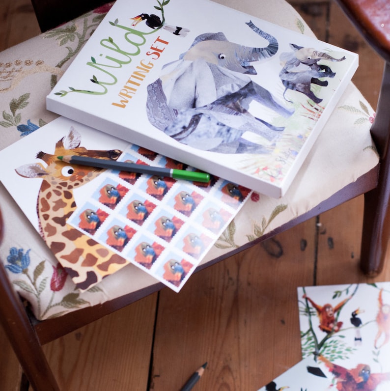 Wild Writing Set for Children - Etsy