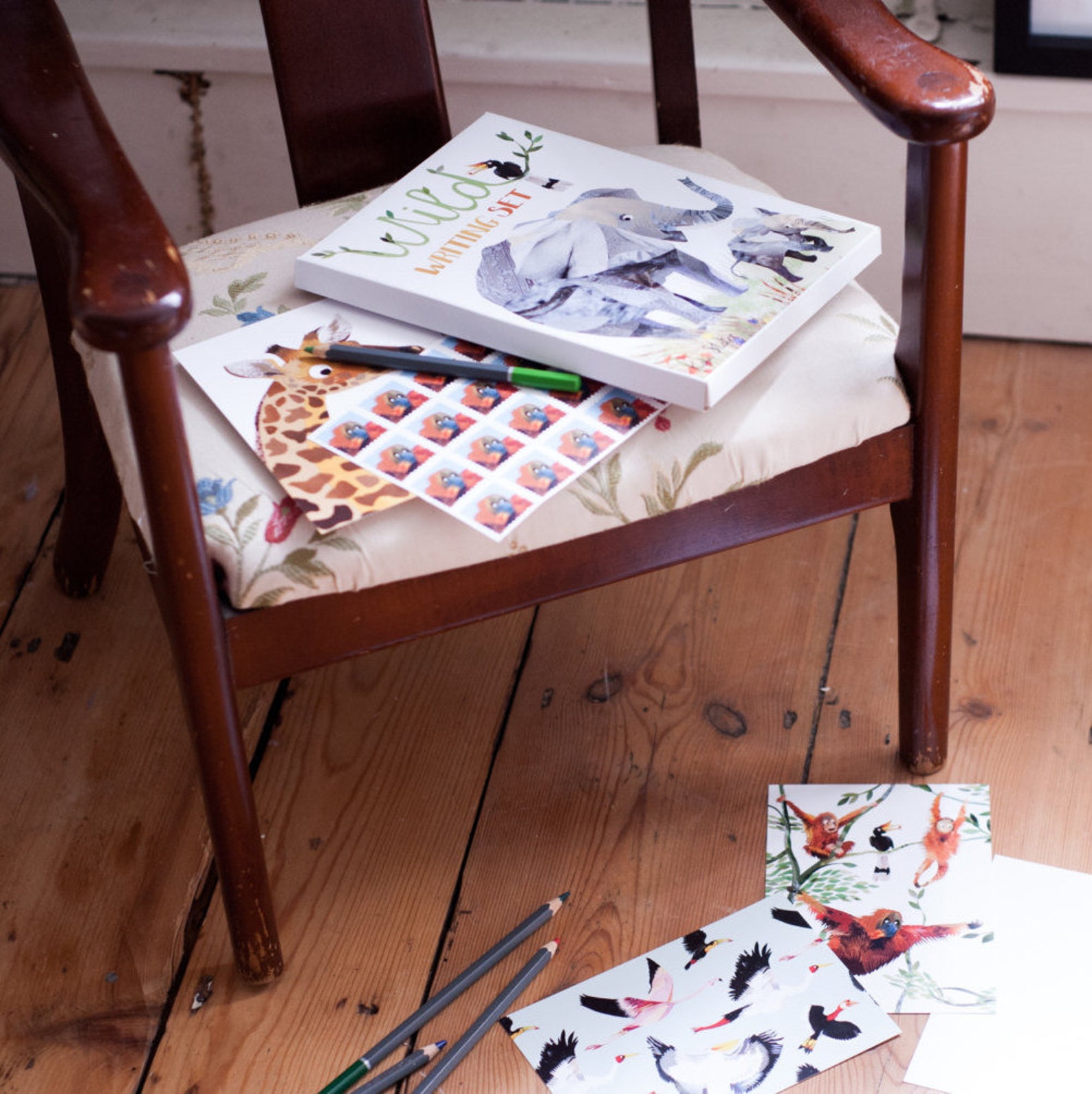 Wild Writing Set for Children - Etsy