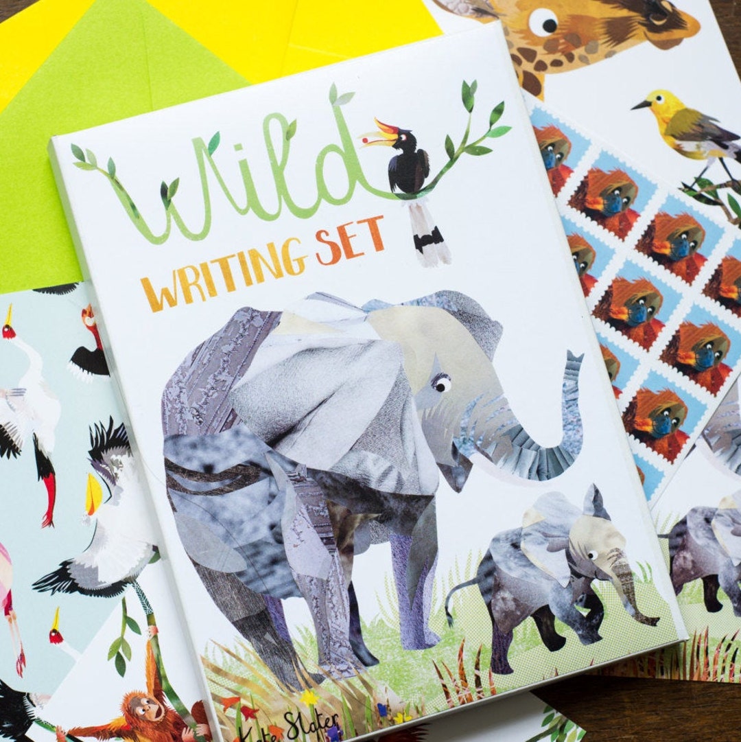 Wild Writing Set for Children - Etsy