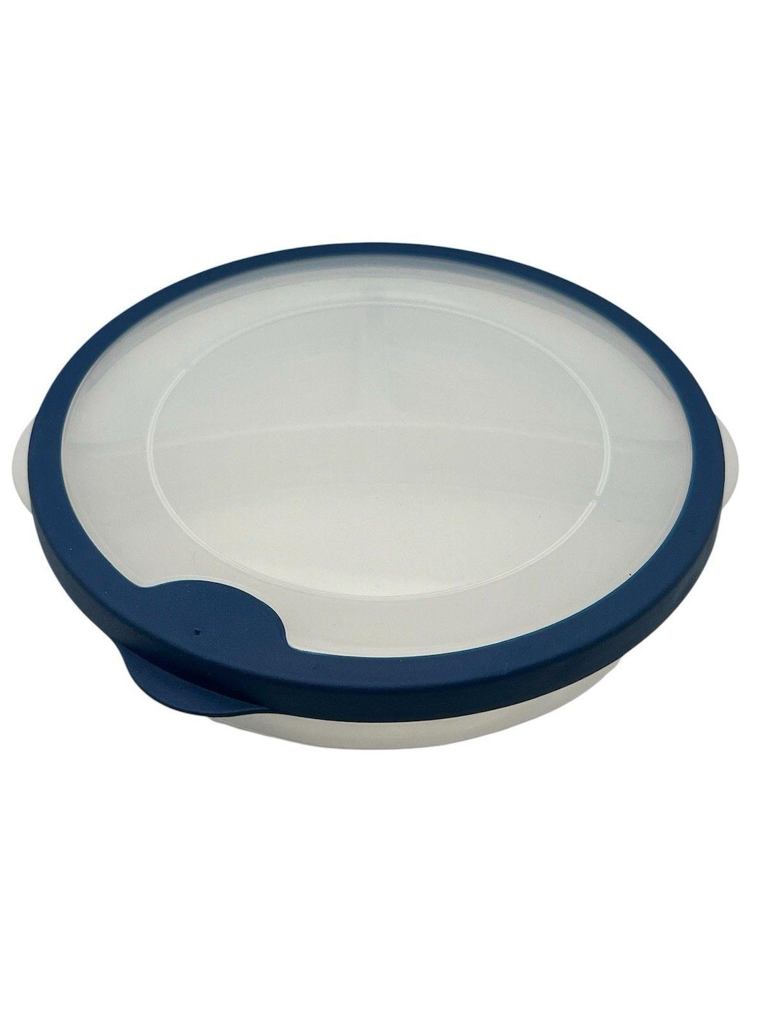 Rubbermaid Servin Saver 3 Section Food Storage Container 556 With Blue ...