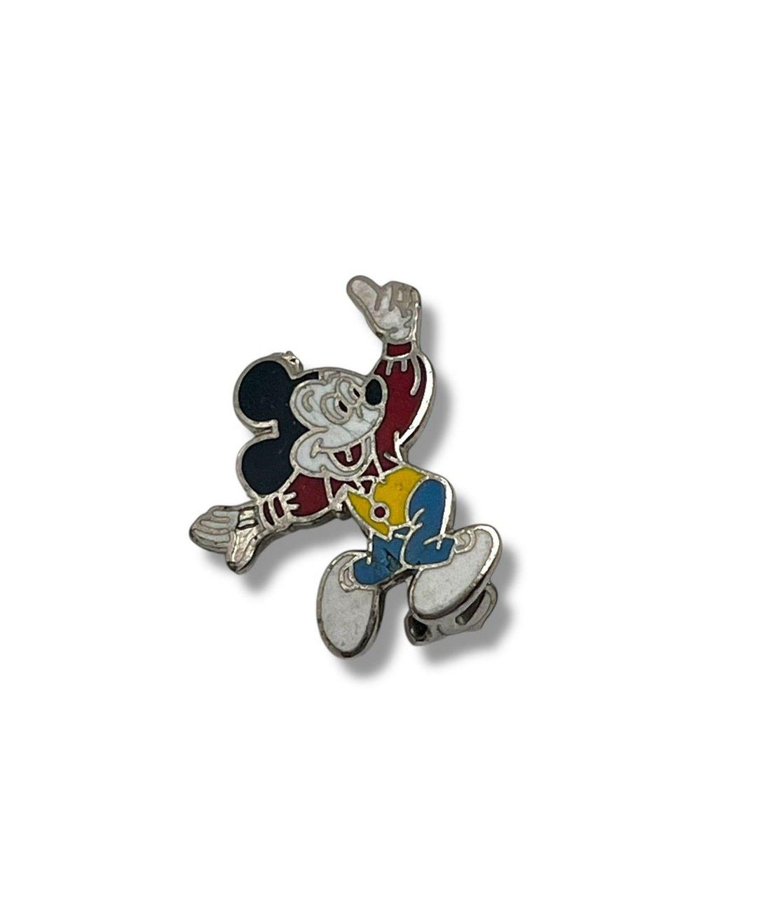 Vintage 90s Disney Mickey Mouse Enamel Pin 1" - Etsy