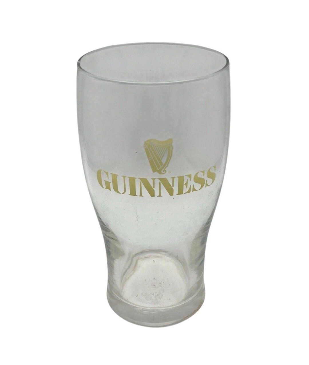 Vintage Arcoroc Guinness 20 Oz Beer Clear Beer Drinking Glass With Harp ...