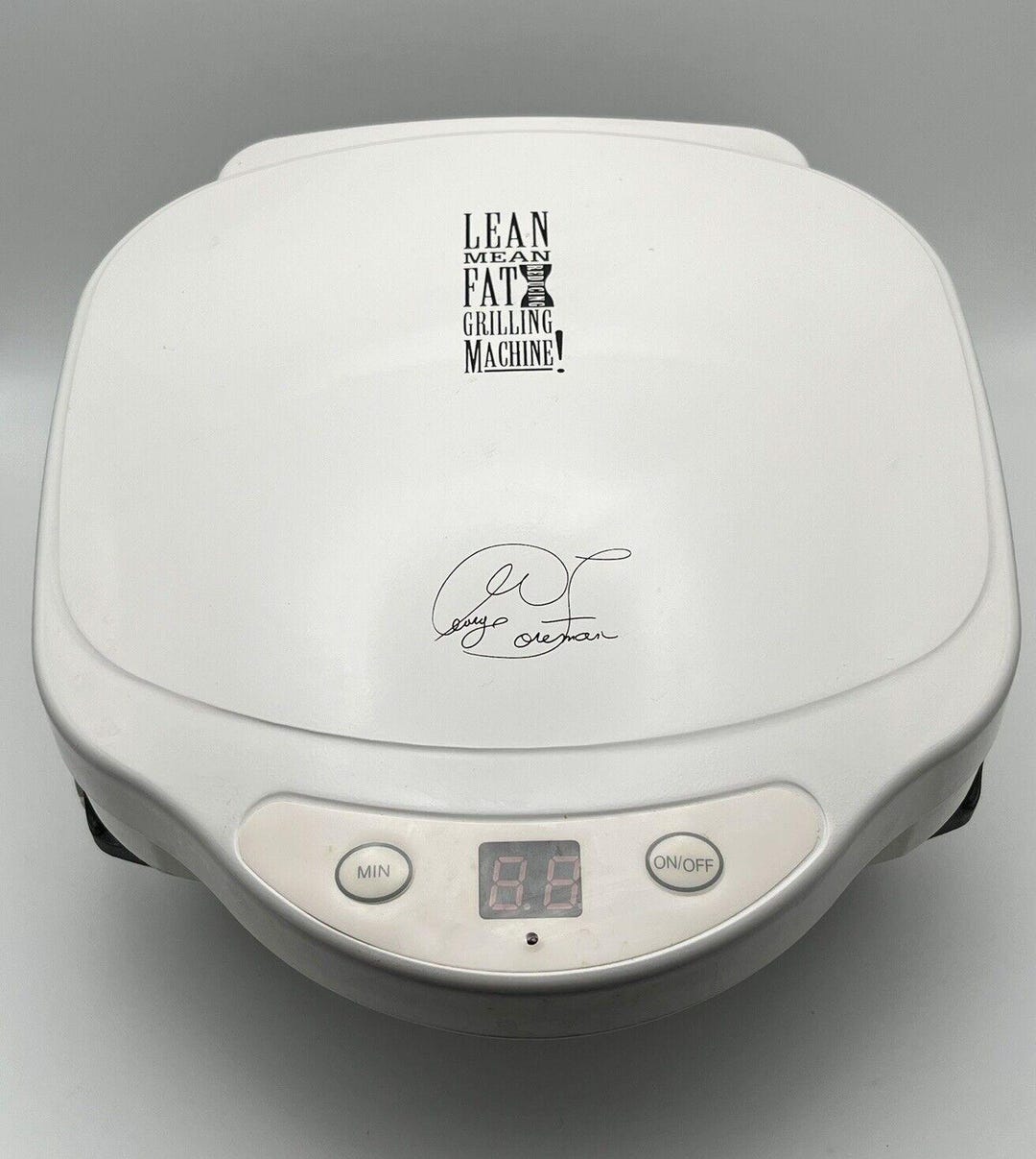 George Forman Lean Mean Fat Reducing Grilling Machine White #GR10ATMR ...