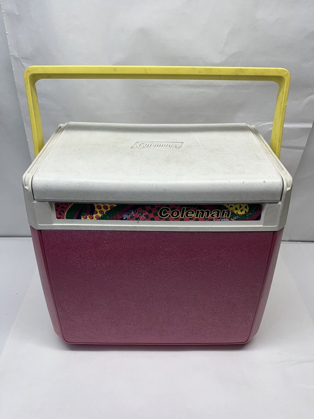 Vintage Retro Coleman Cooler With Handle 1218 Made in USA Pre Owned - Etsy