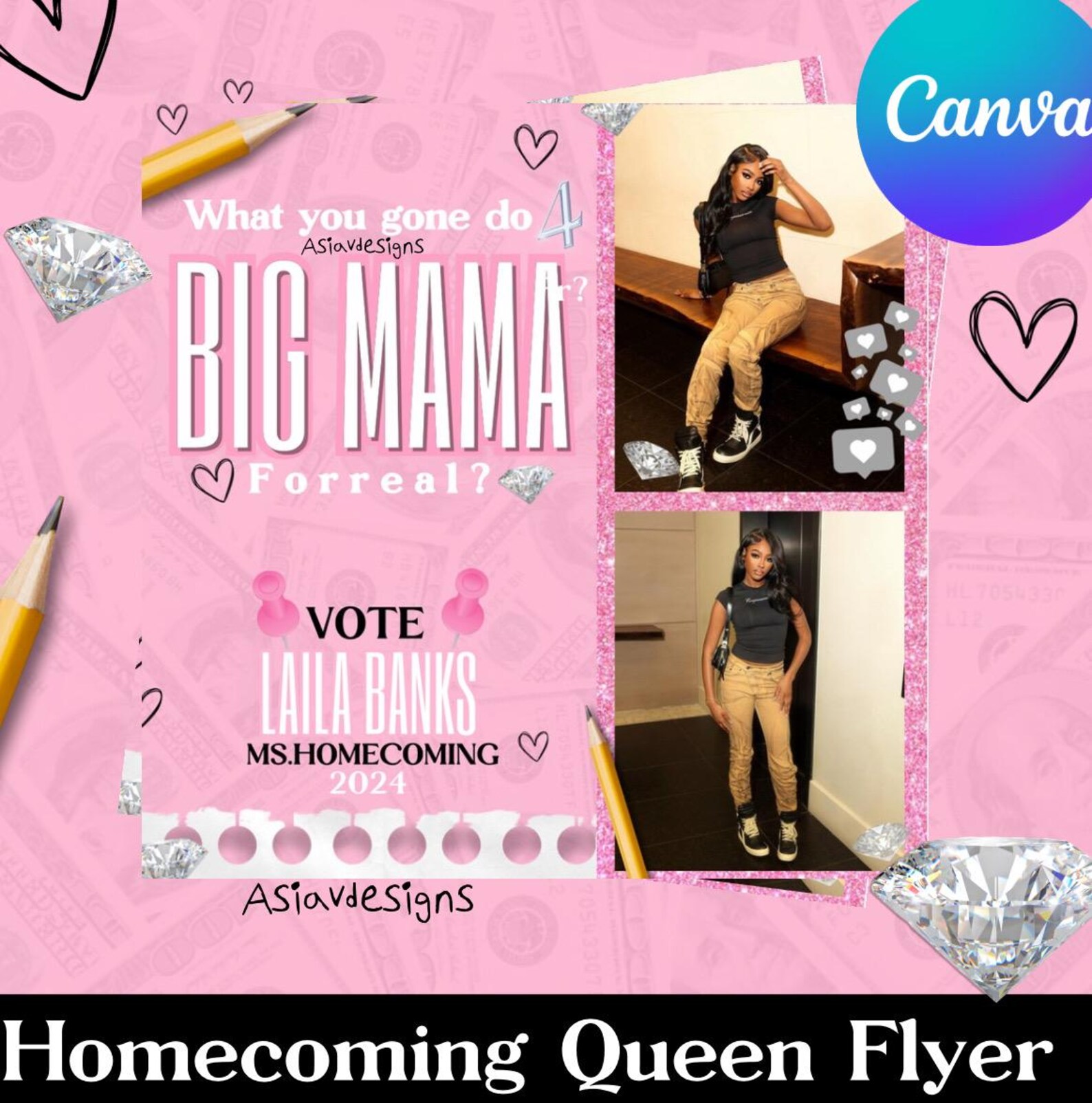 Homecoming Flyer , Homecoming Campaign Flyer Vote Homecoming, HOCO ...