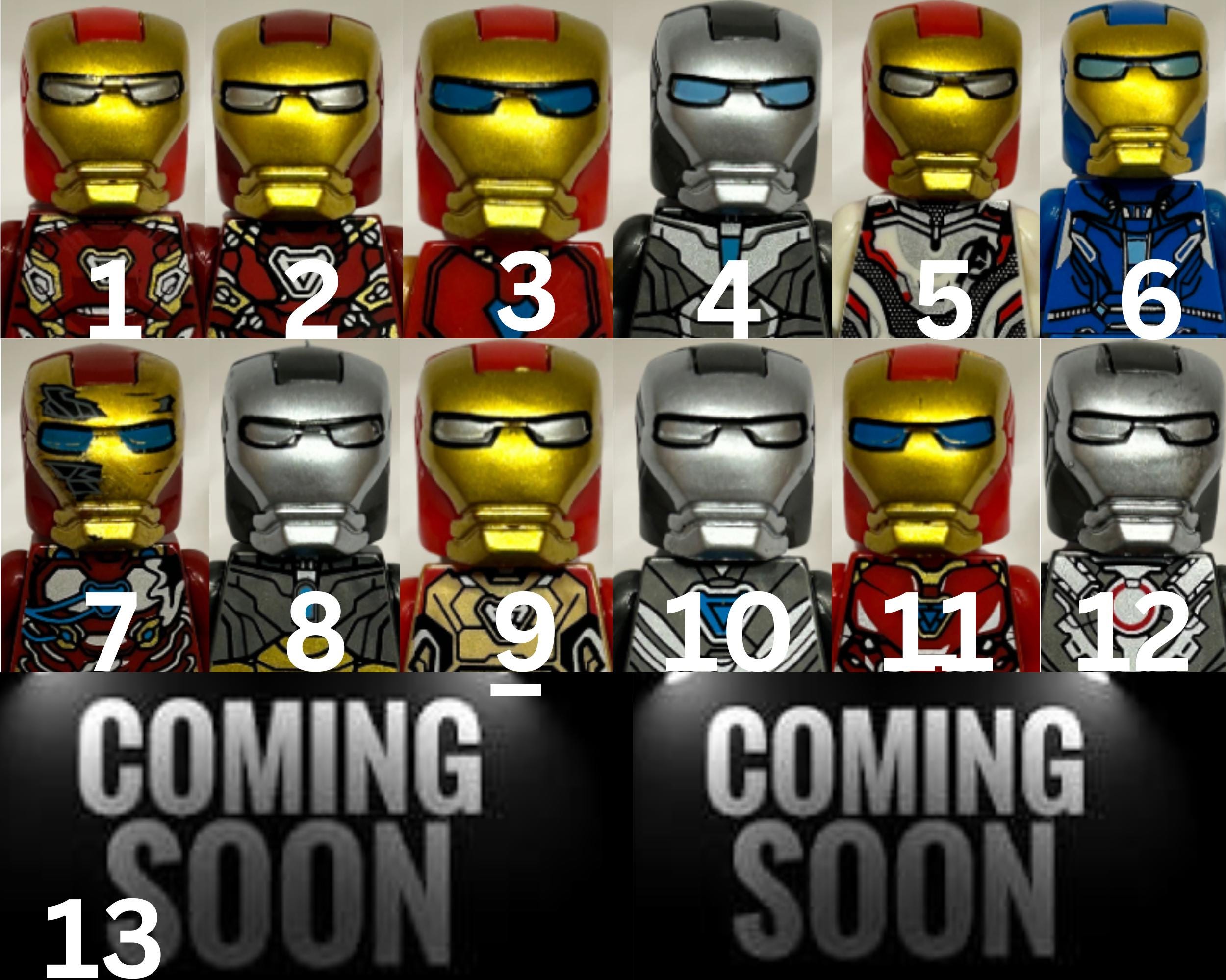 Iron Man Minifigures Etsy UK