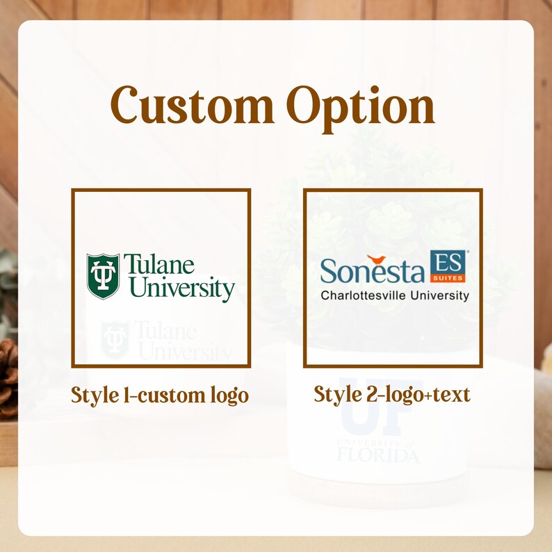 Personalized Graduation Plant Pot, Custom University Logo, Class of ...