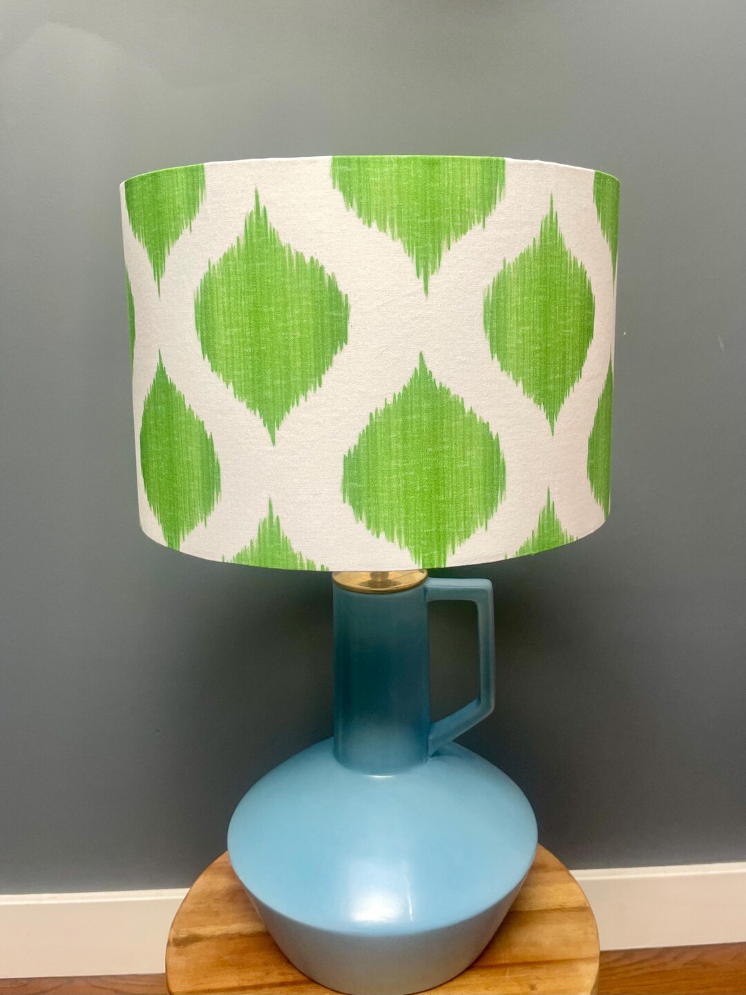 Handmade Boho Lamp Shade - Modern Retro Style, Fabric Lampshade ...