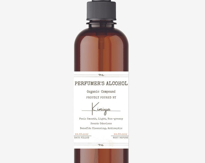 Perfumer's Alcohol - DIY Fragrance Solvent for Crafting Custom Scents ...