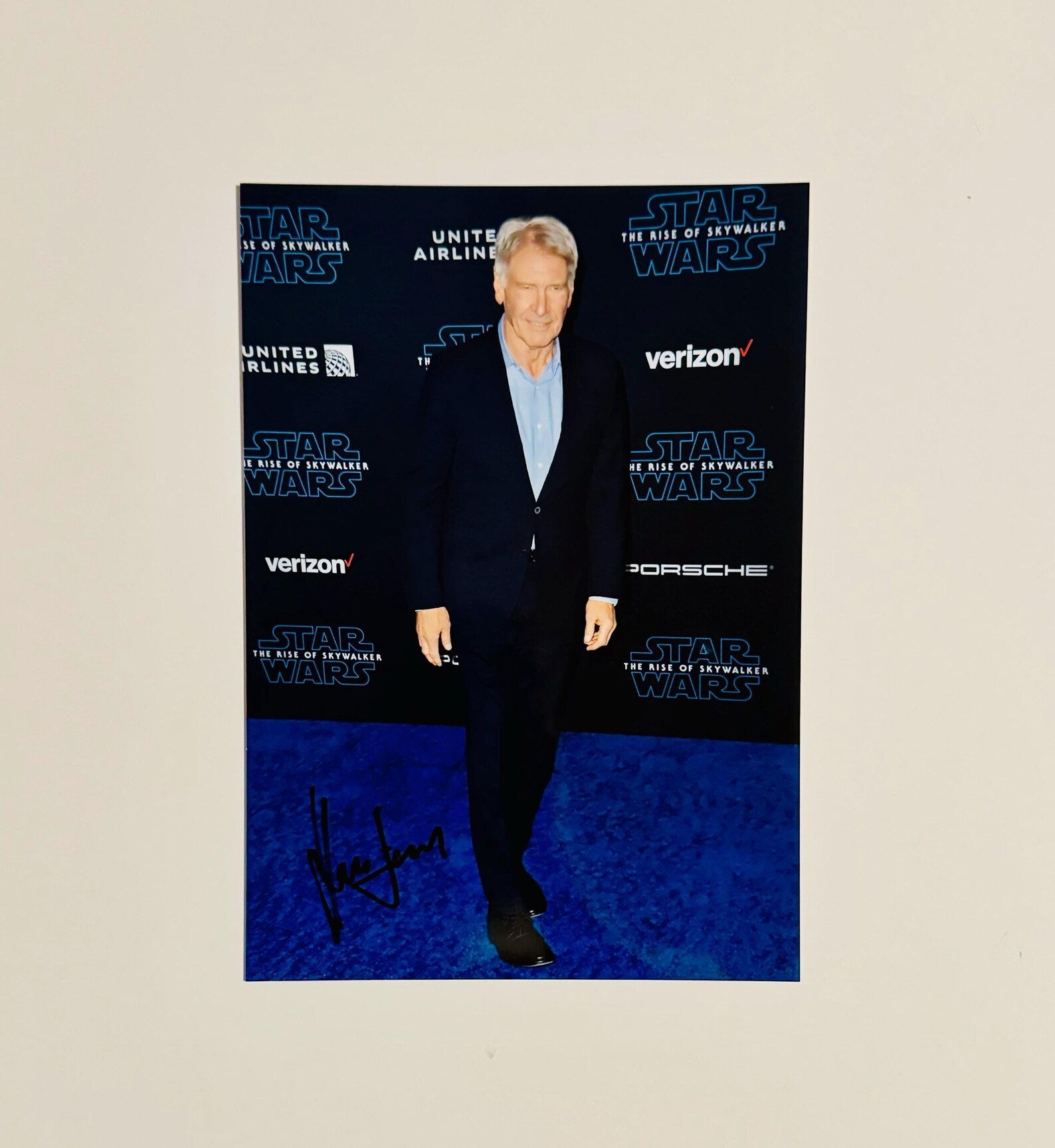 Harrison Ford Autographed A4 Photo - Etsy