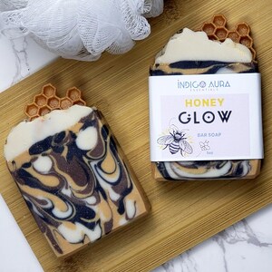 Honey Glow Soap, Handmade Soap, Soap Bar, Palm Free Soap, Cold Process ...