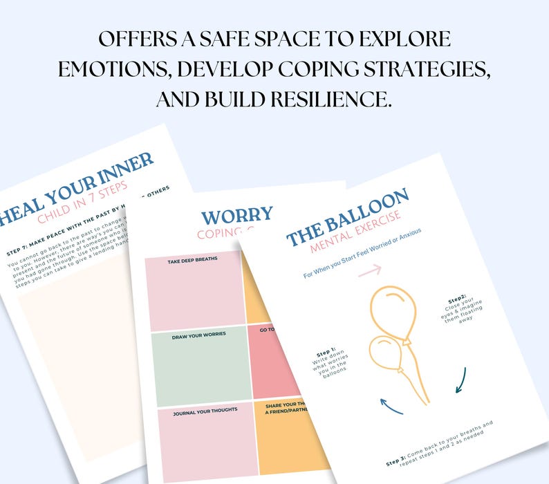 PTSD and Trauma Processing Workbook 60 Pages Healing Journal Goodnotes ...