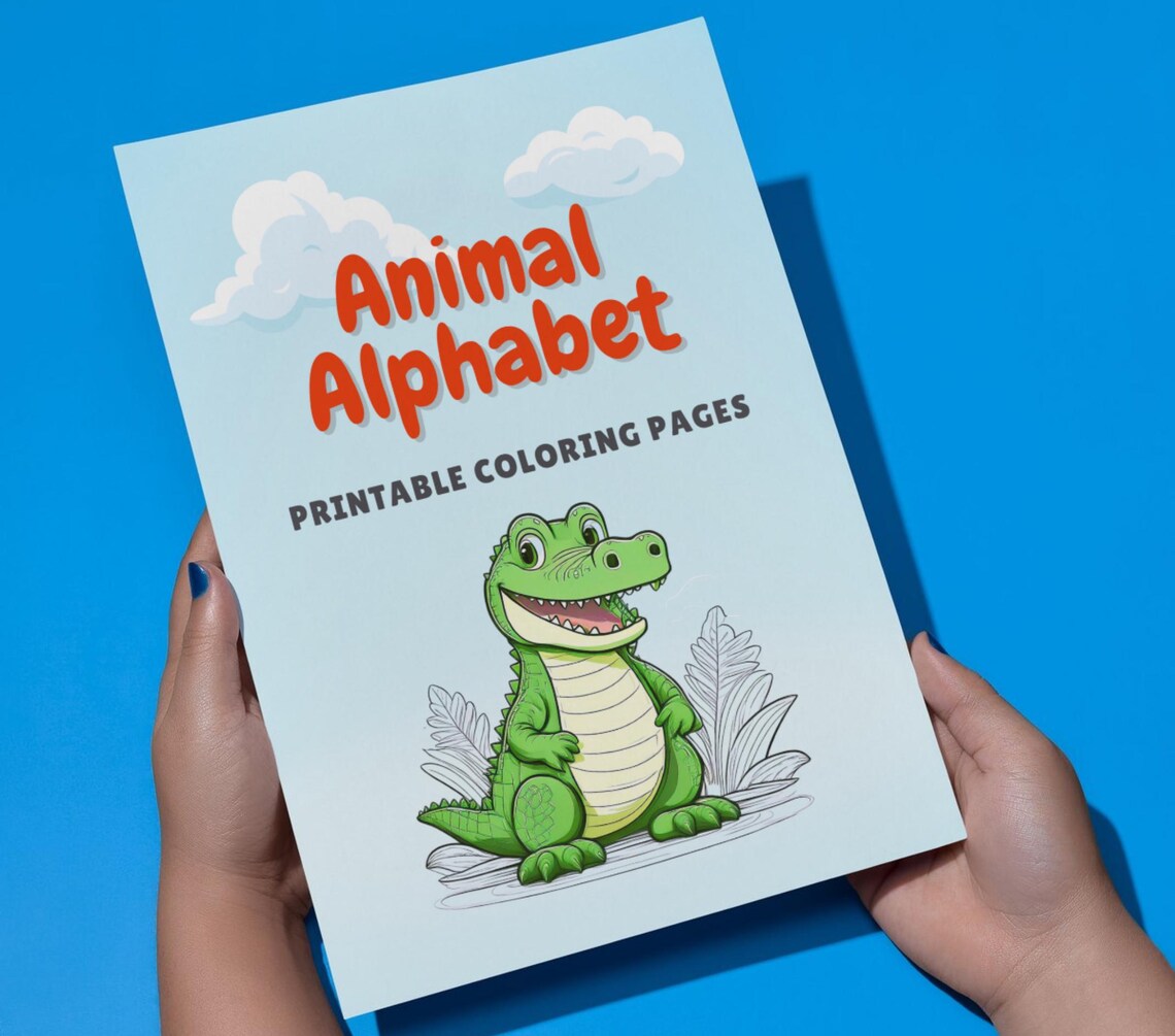 Animal Alphabet Coloring Pages Fun and Educational A-Z Animal Coloring ...