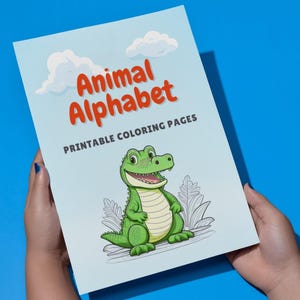 Animal Alphabet Coloring Pages Fun and Educational A-Z Animal Coloring ...