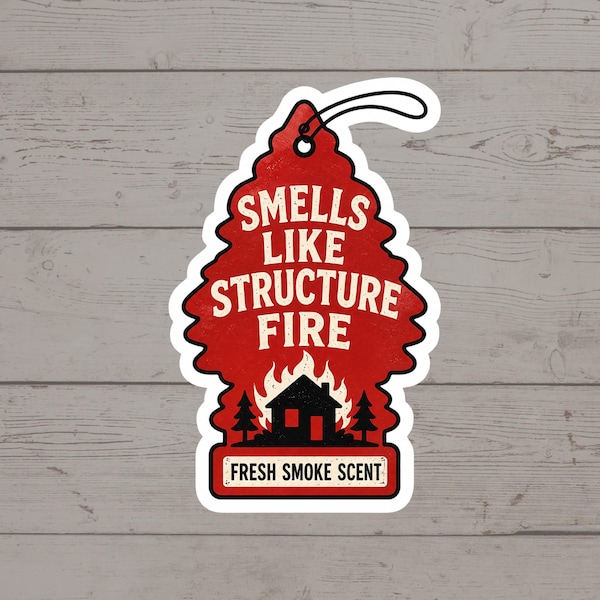 Firefighter Stickers - Etsy