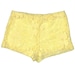 Handmade Yellow Lace Micro Mini Shorts - Etsy
