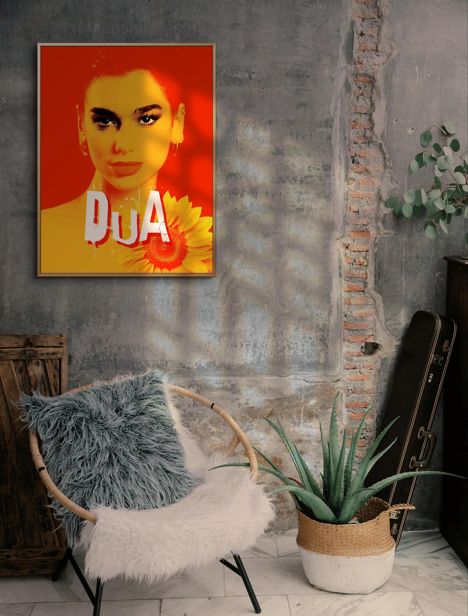 Dua Lipa Portrait | Wall Art | Instant Download | Printable Art. - Etsy
