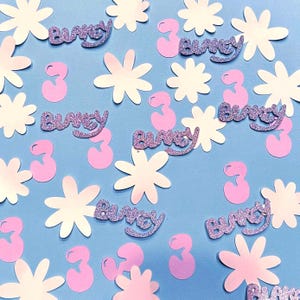 Bluey Theme Confetti, Toppers - Etsy