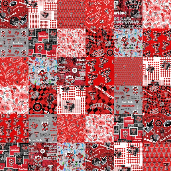 Texas Print Fabric - Etsy