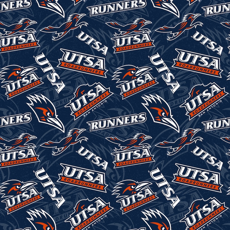 Official Licensed University of Texas at San Antonio Cotton Quilting ...