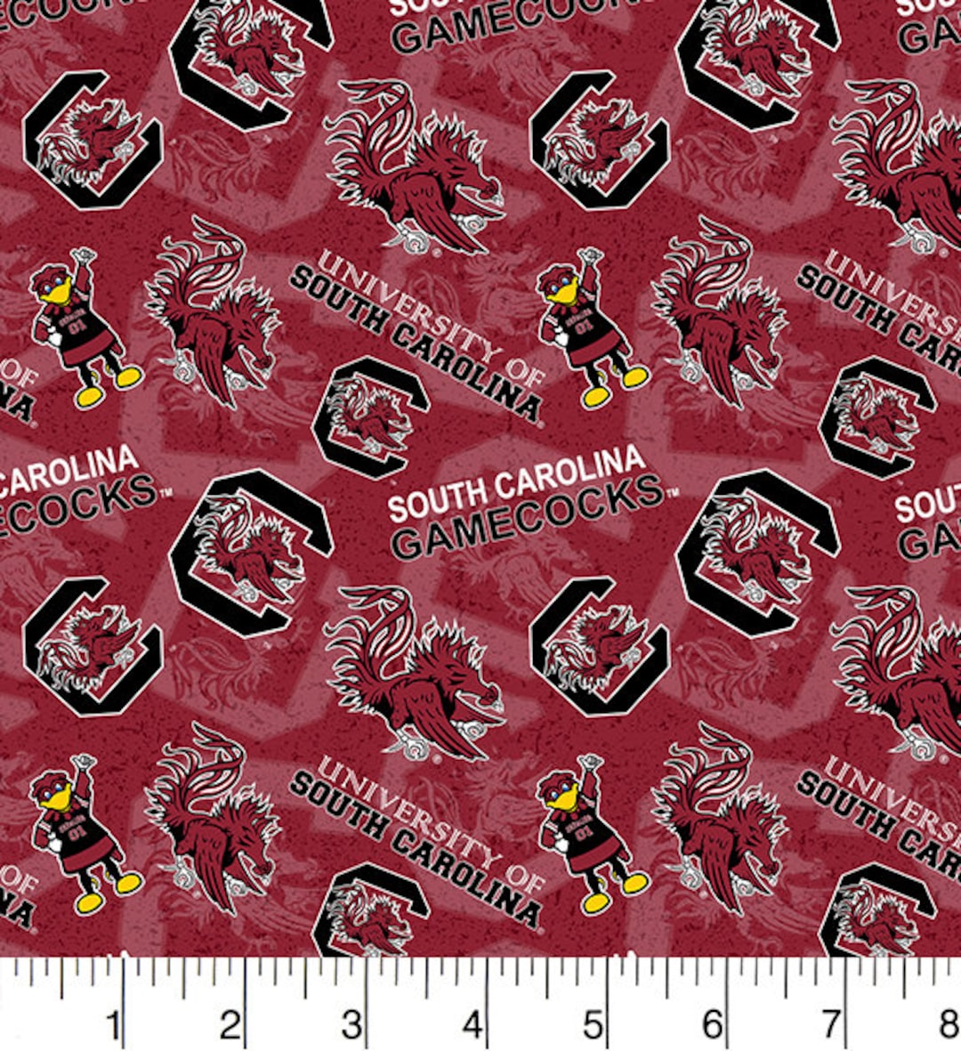 Official Licensed University of South Carolina Cotton Quilting Fabrics ...