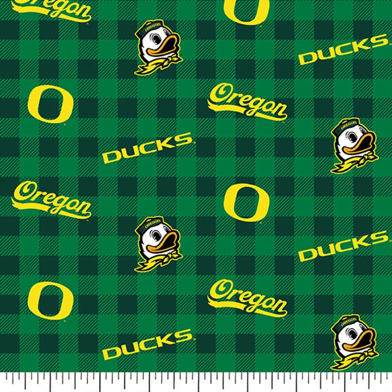 Oregon Ducks Fabric - Etsy