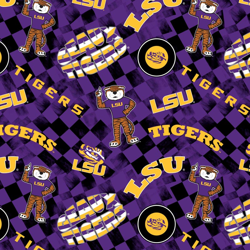 Lsu Fabric - Etsy