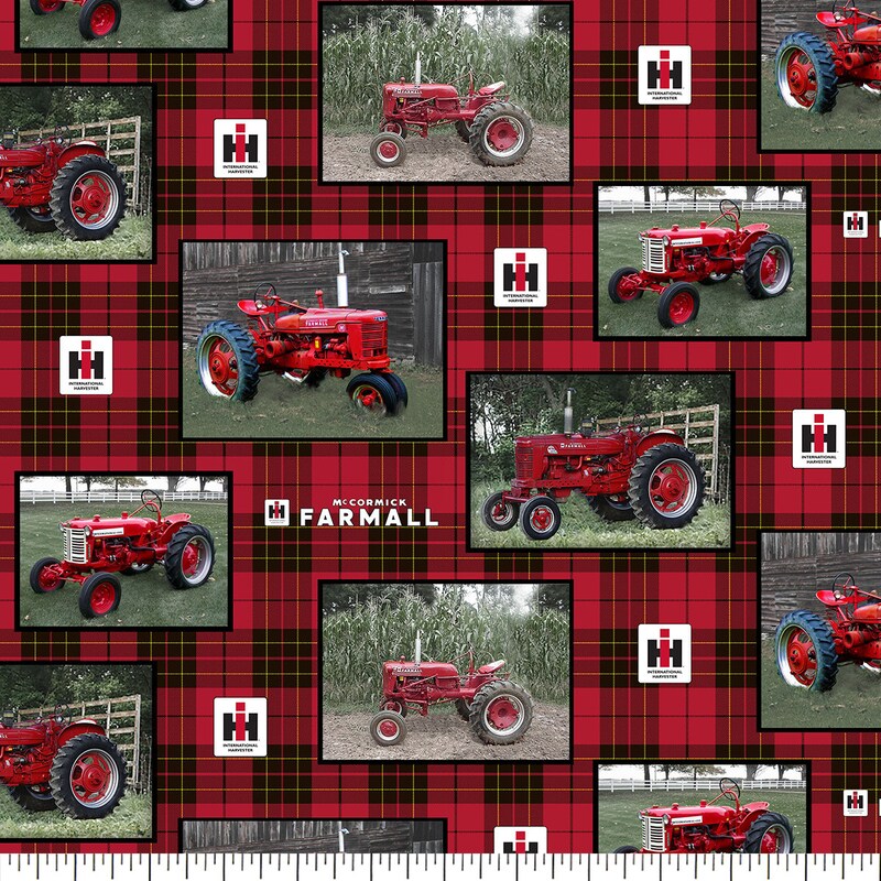 Tractor Fabric - Etsy