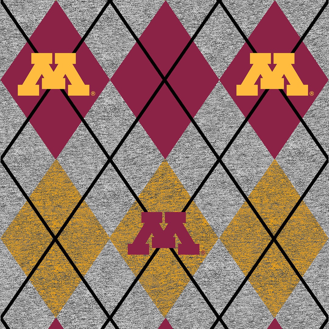 Official Licensed University of Minnesota Fleece Fabric- Minnesota ...