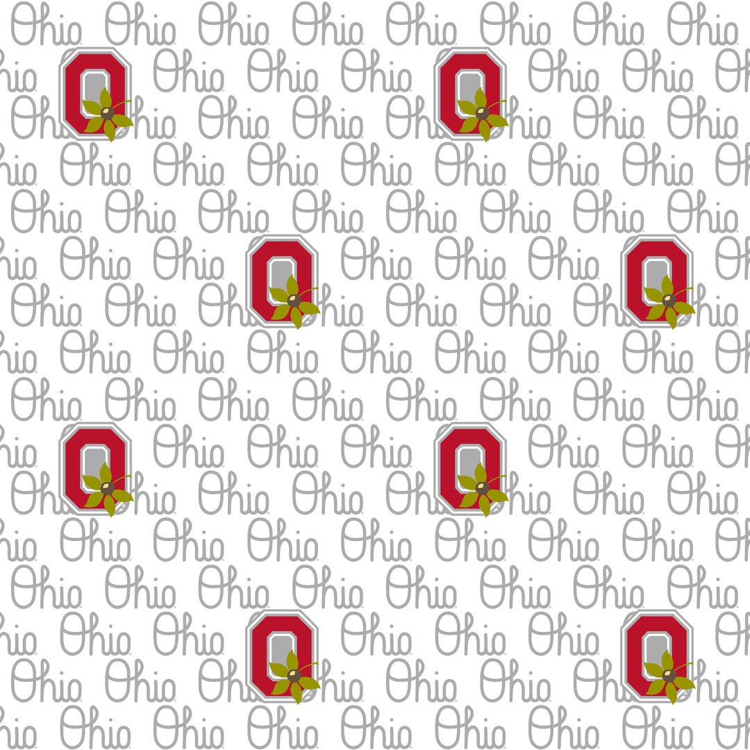 Official Licensed Ohio State University Cotton Quilting Fabrics-ohio ...