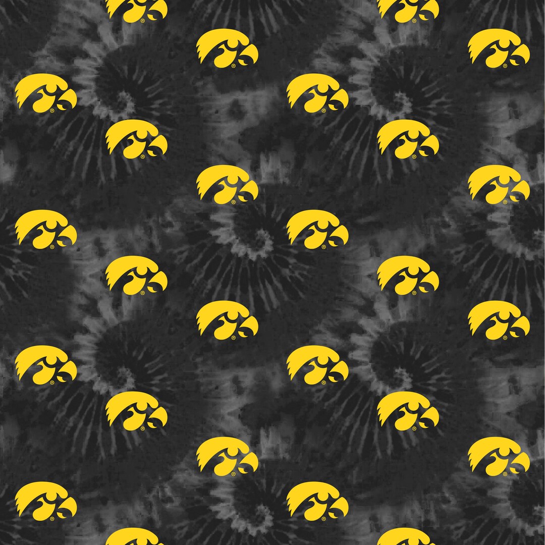 Official Licensed University of Iowa Cotton Quilting Fabrics-iowa ...